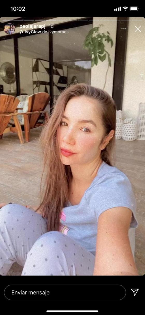 Paola Jara mostró su rostro sin maquillaje pero con filtro | KienyKe
